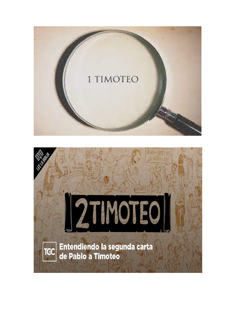 Carta A 1 y 2 de Timoteo y Tito - Seventy Seven | PDF | Jesús | Cristo (título)
