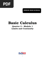 Calculus 1 - Limits - Worksheet 9 - Using The Limit Laws | PDF ...