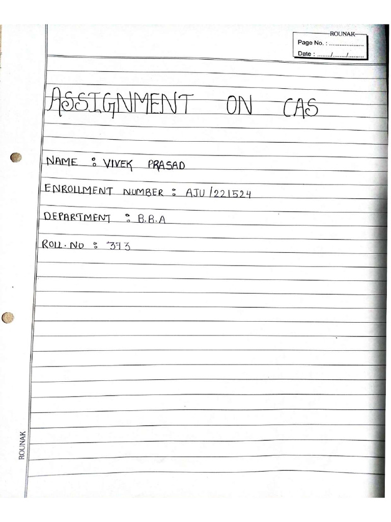 CAS SEM 4 - Compressed | PDF
