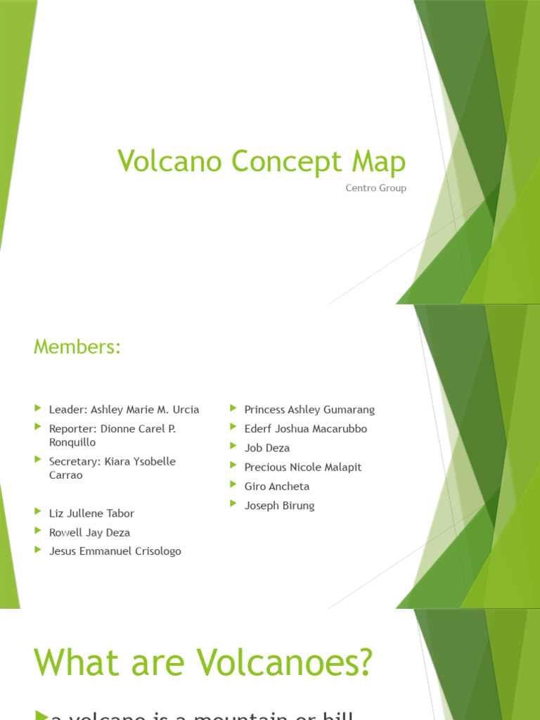 Volcano Concept Map | PDF