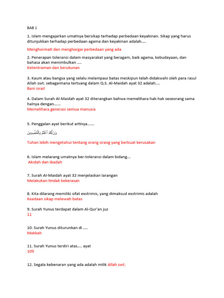 Pai Pilgan Bab 1 - 4 | PDF