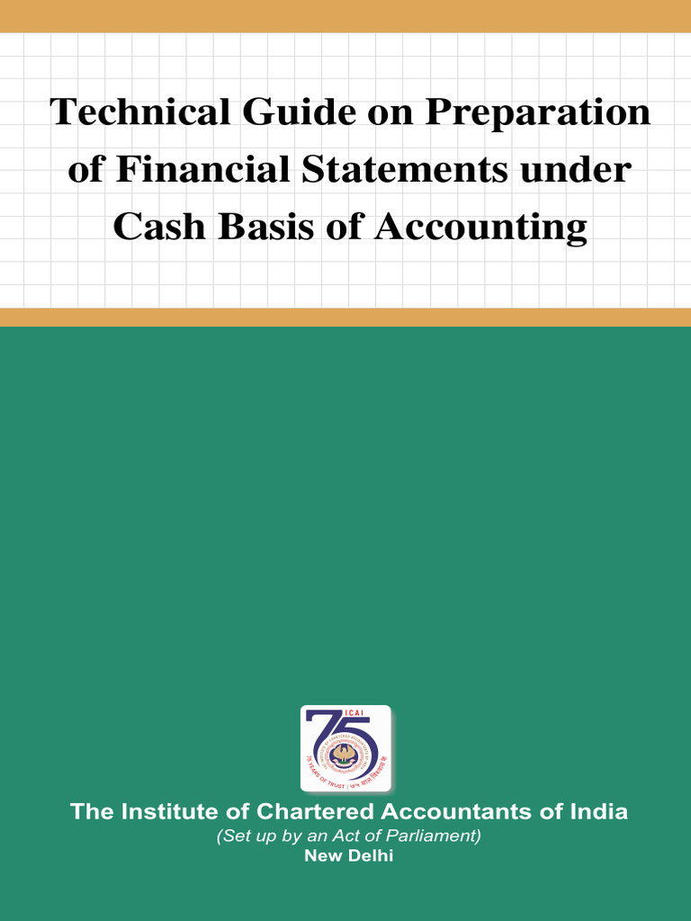Cash Basis Financial Statements Guide | PDF | Expense | Financial Statement