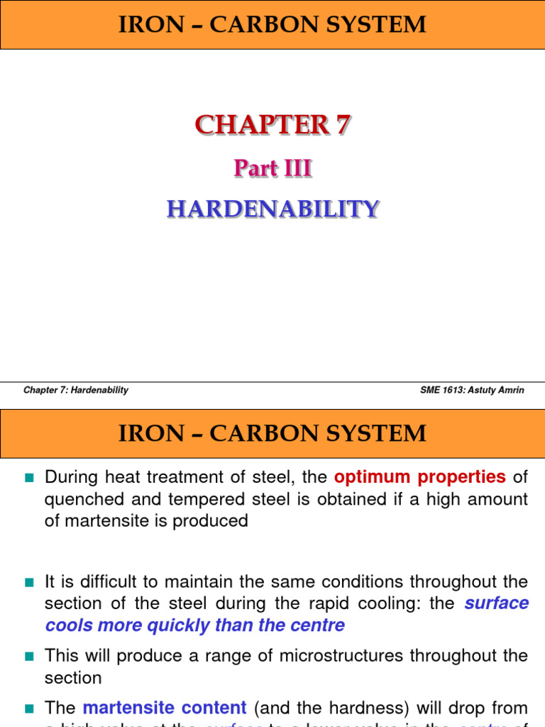 Understanding Steel Hardenability | PDF | Steel | Applied And ...