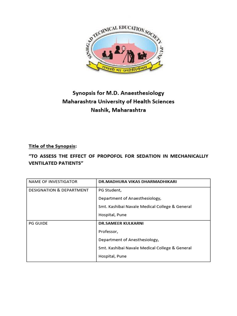 Synopsis 15TH March | PDF