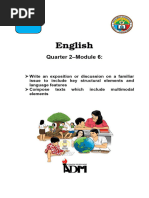 English 10 - Q2 - Module 2 - Identifying The Key Structural Elements of ...