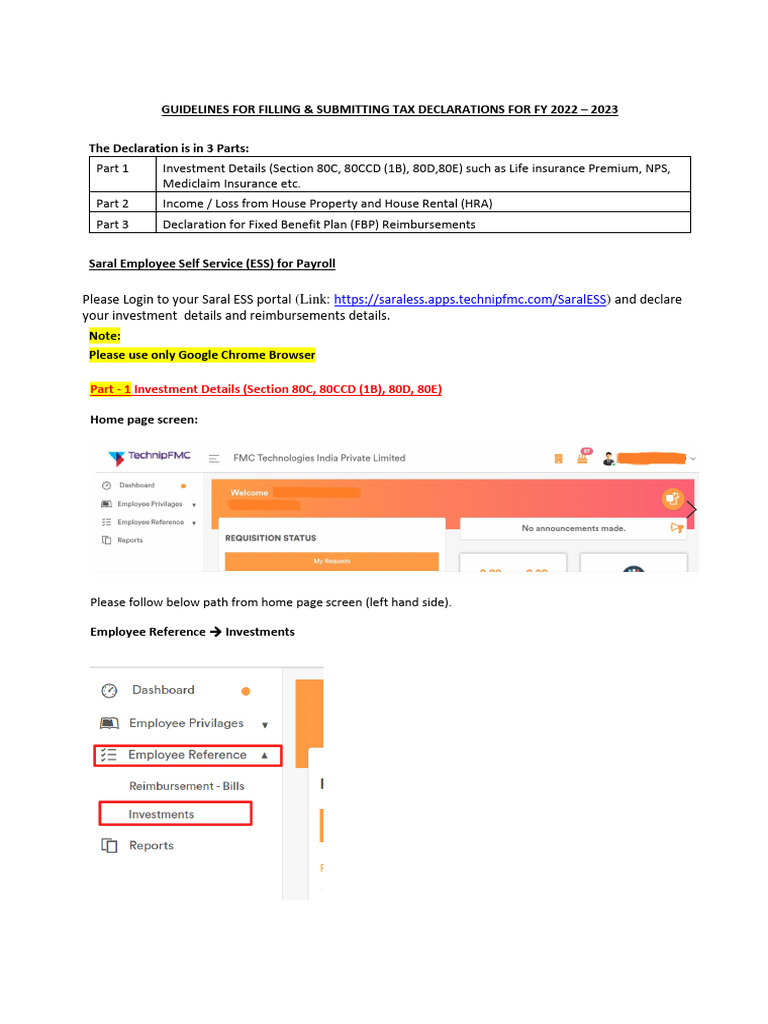 Tax Declaration Guide 2022-23 | Download Free PDF | Loans | Insurance