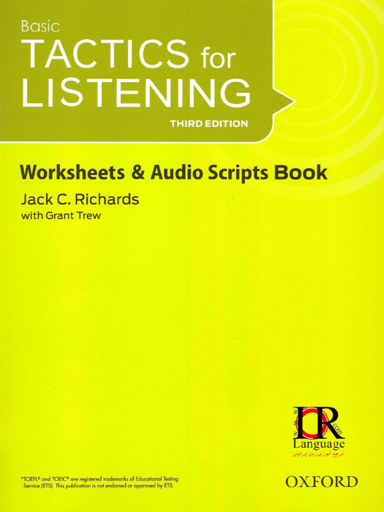 Tactics For Listening 3rd-Basic Work Book-2 | PDF
