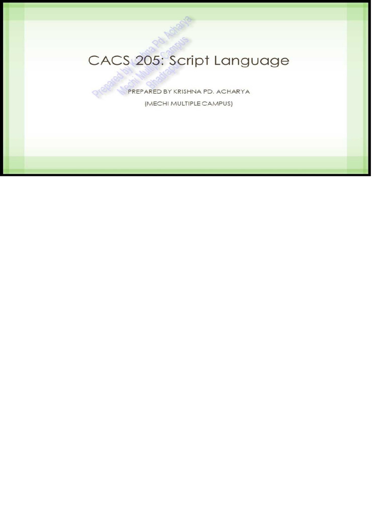 Unit 1 Javascripts Pdf 
