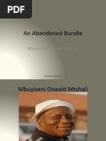 An Abonduned Bundle | PDF
