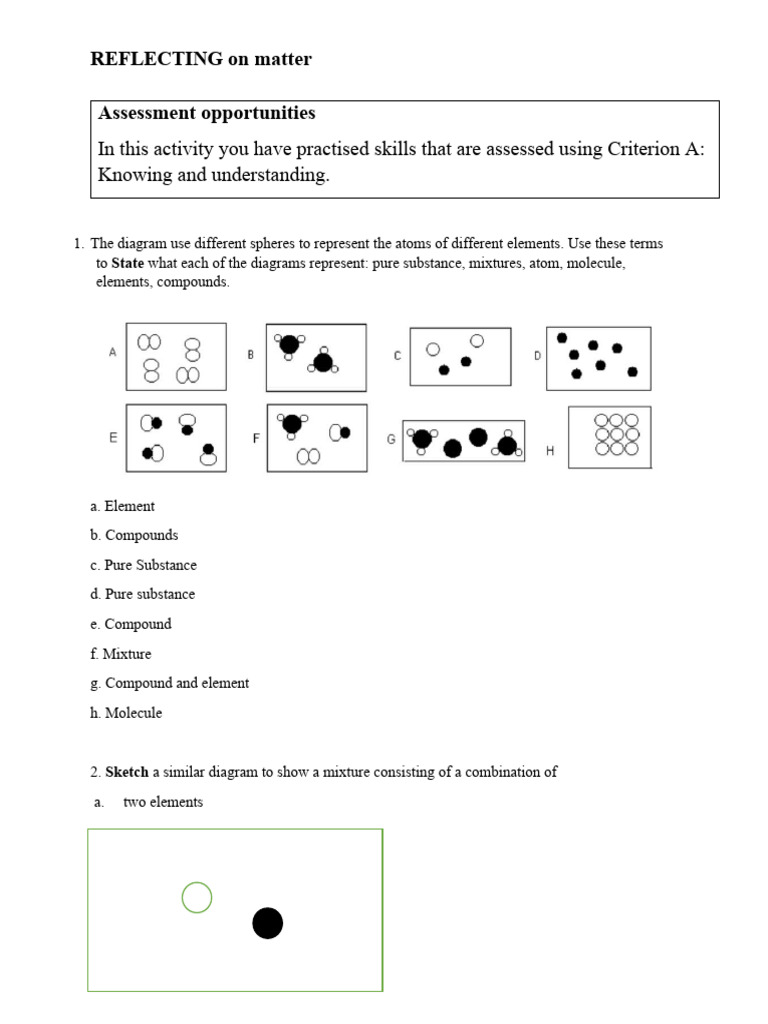 Abdullah Shahzad Chemistry CW Formative 28-8-23 | PDF | Mixture ...