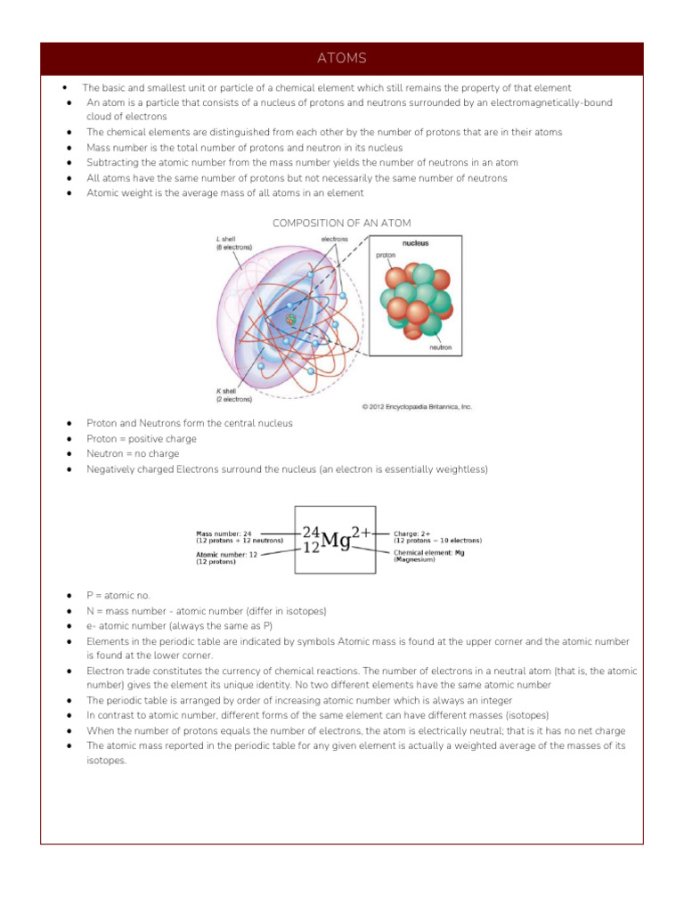 Chem Lec Notes Completed | PDF | Ion | Intermolecular Force Chem Lec Notes Completed | PDF | Ion | Intermolecular Force