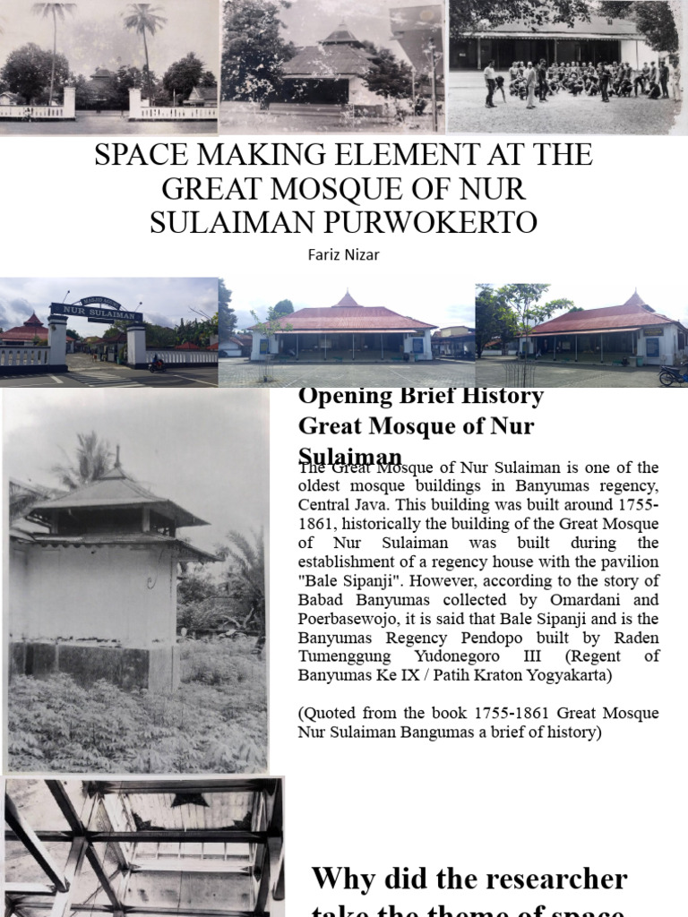 Great Mosque Nur Sulaiman Design Study | PDF | Art