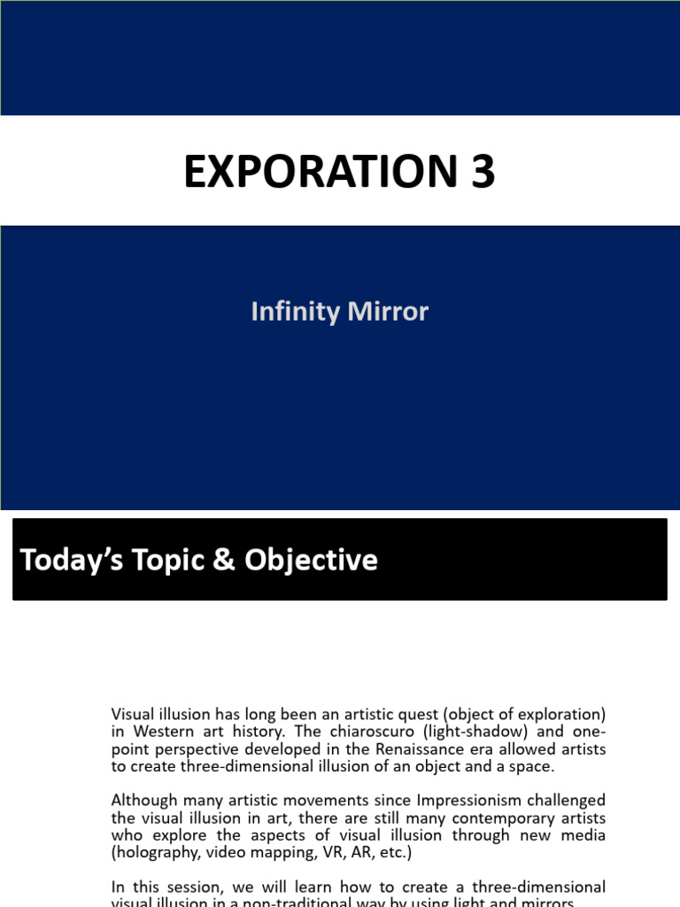 Task 4 - Infinity Mirror | Download Free PDF | Mirror | Wire