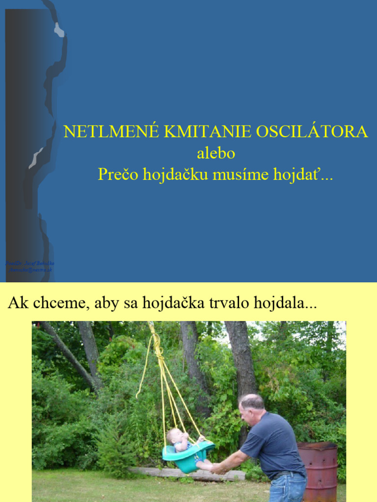01-Netlmene Kmitanie Oscilatora | PDF