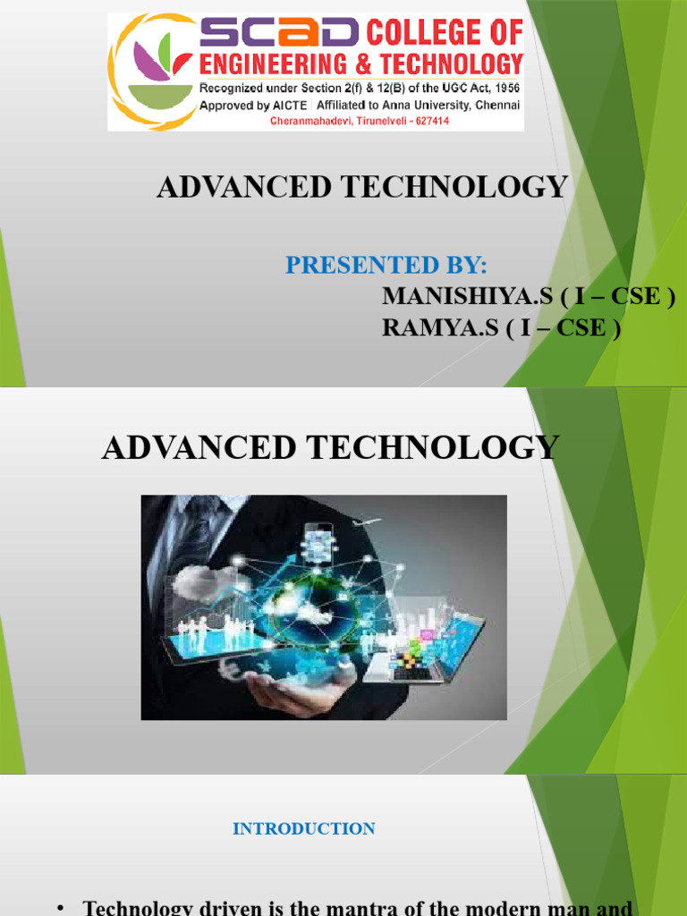 Advanced Technology | PDF