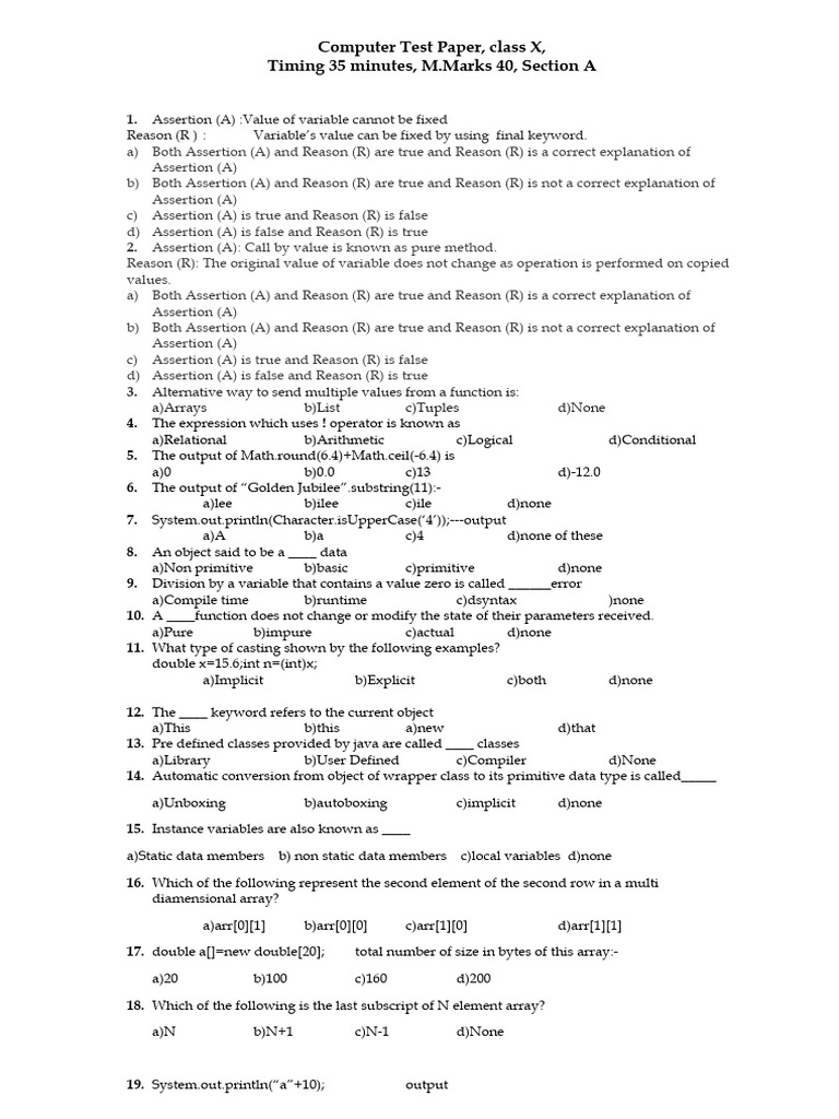 Assertion Pdf Computer Programming Mathematical Logic 8489