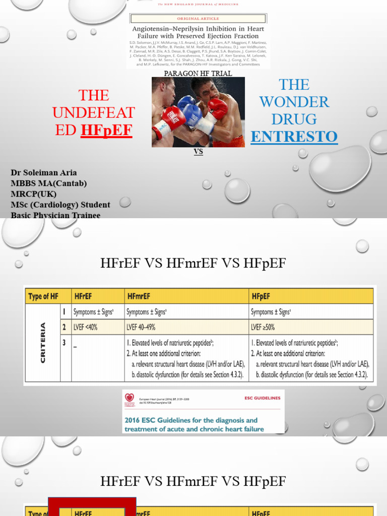 Entresto in HFPEF | PDF | Heart Failure | Medicine