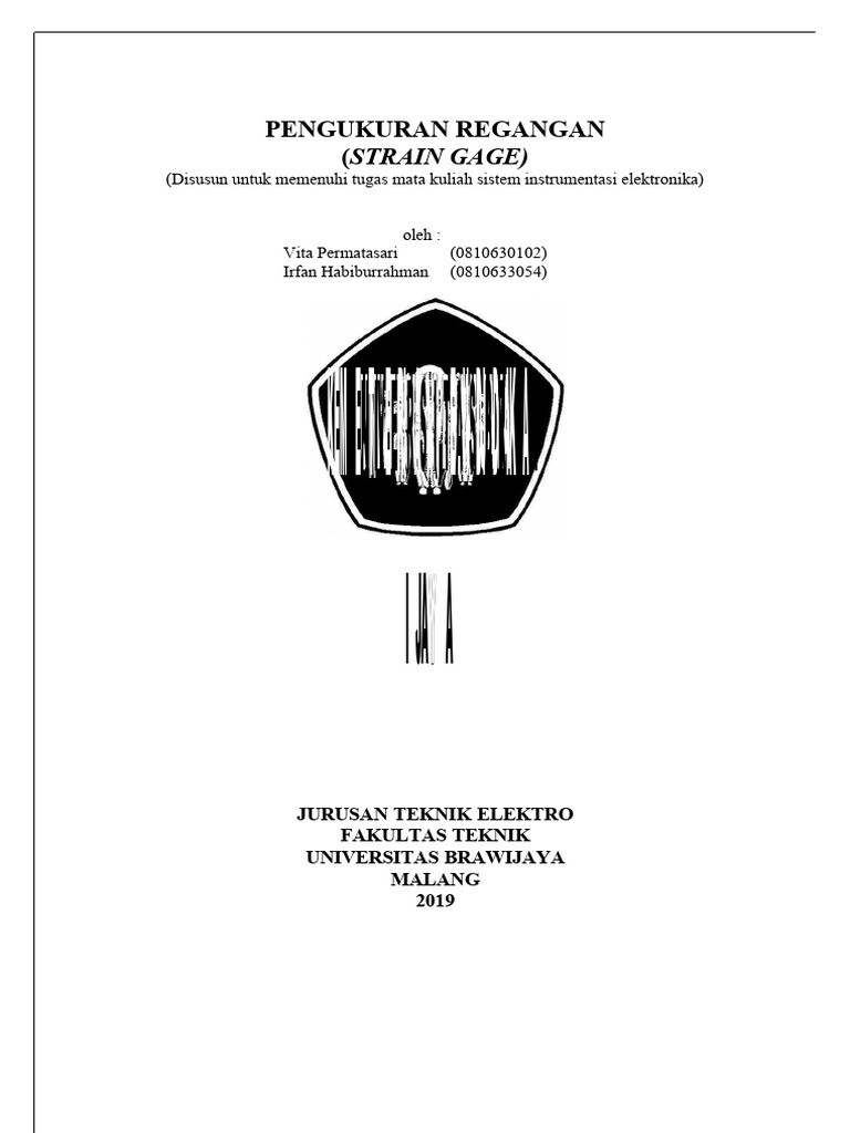 Pengukuran Regangan dengan Strain Gage | PDF | Metode & Bahan Ajar ...