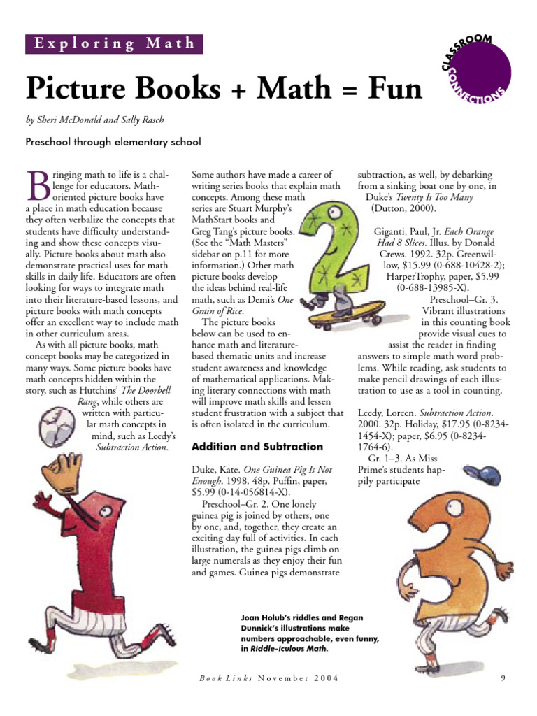 Picture Books Plus Math | PDF | Mathematics