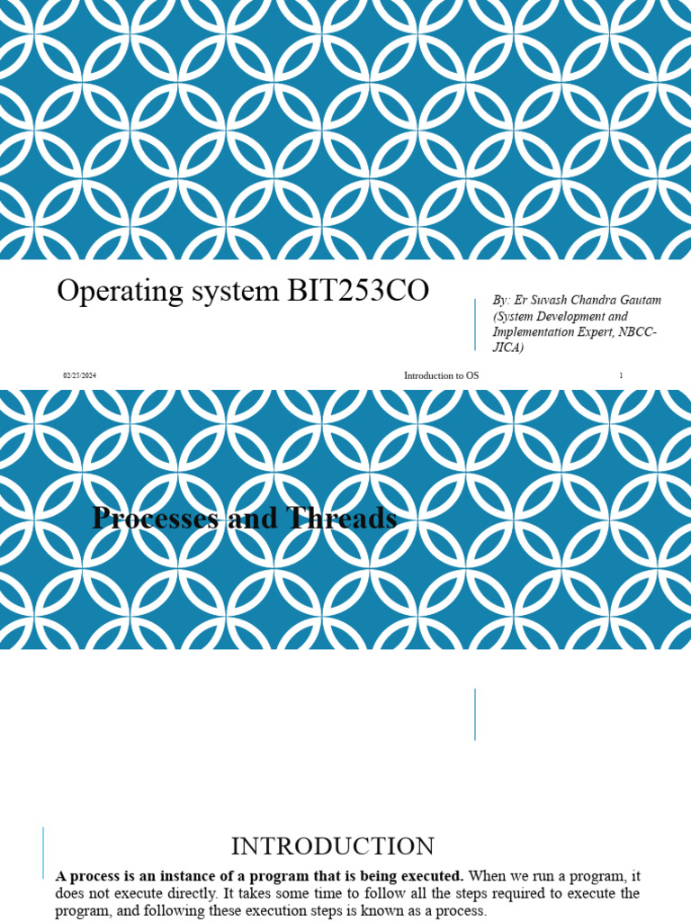 2 Process and Thread - 20231123 | PDF