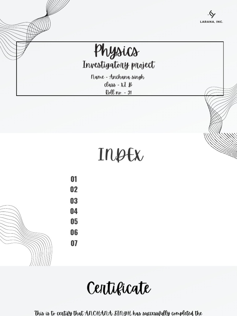 Physica Project - 20240214 - 205451 - 0000 | PDF | Pendulum | Oscillation