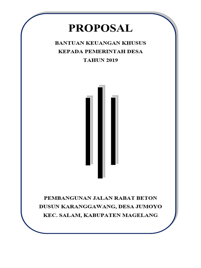 Proposal Pembangunan Jalan Rabat Beton | PDF