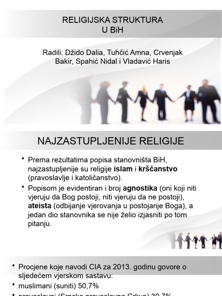 RELIGIJSKA STRUKTURA - pptx1 | PDF