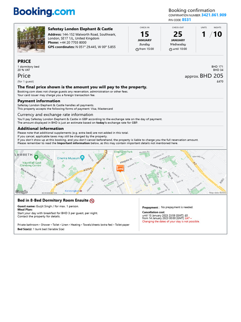 Hotel Booking | PDF | Payments | Dormitory