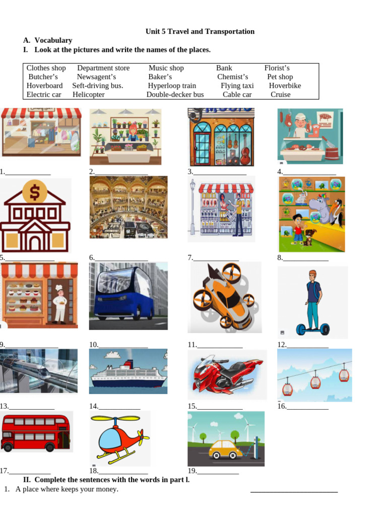 Unit 5 Travel and Transportation | PDF | Sydney | Hue