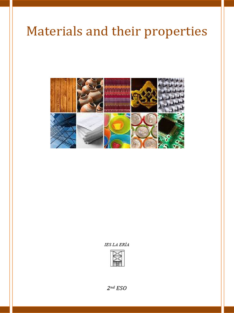 Materials and Properties | PDF | Ductility | Deformation (Engineering)