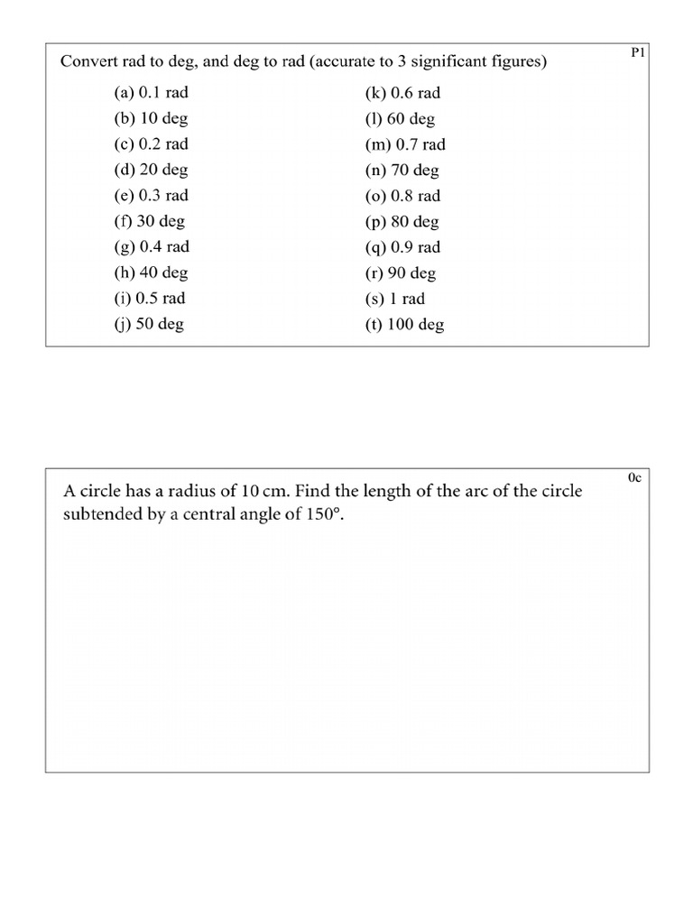 Trigonometry Basics Practice Sl Pdf