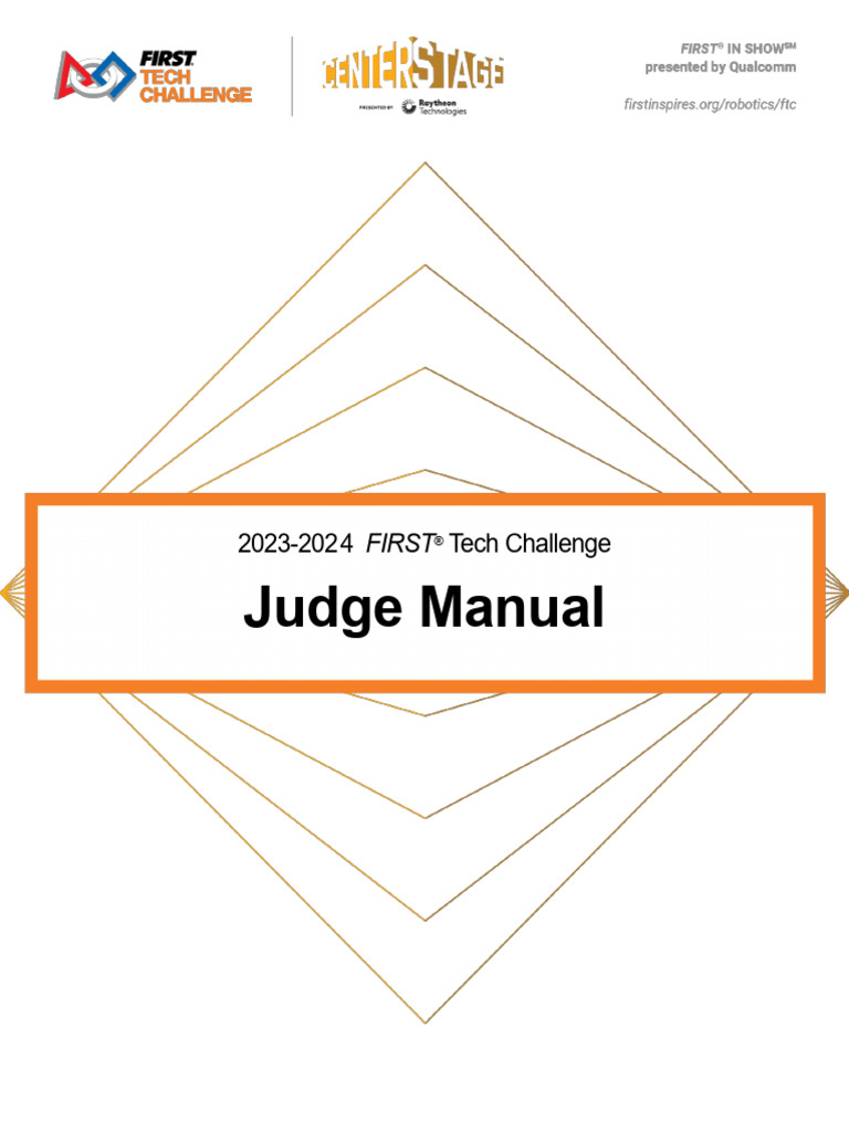 Judge Manual | PDF | Thought | Volunteering