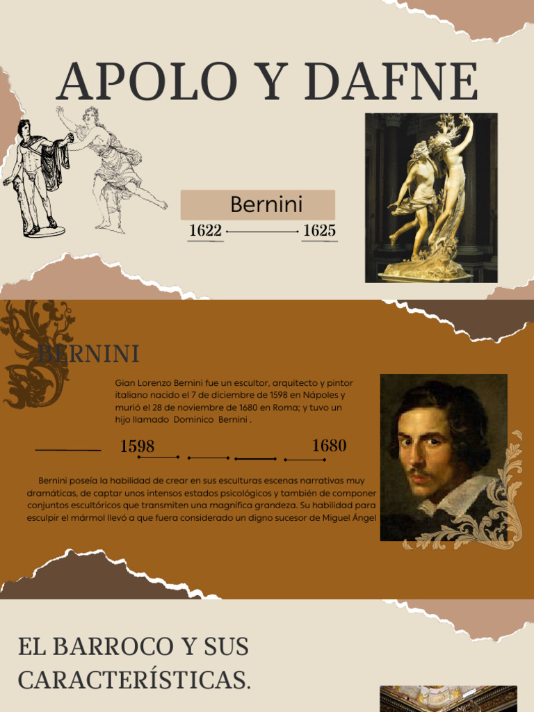 Presentación de La Obra Apolo y Dafne | PDF | Arte