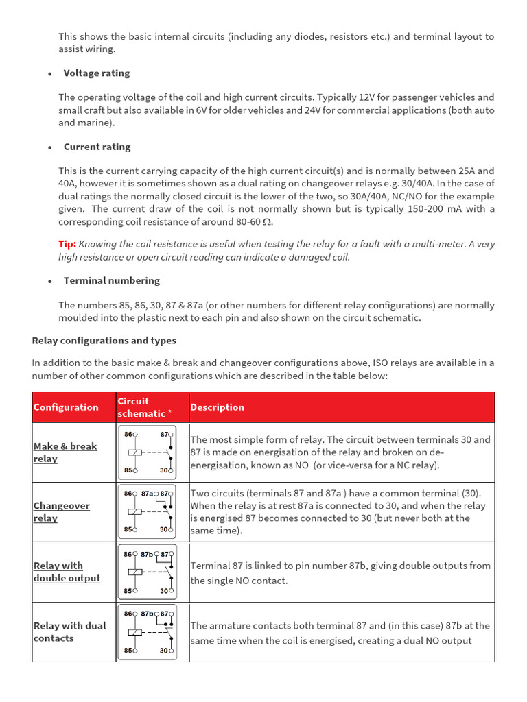 Relay 4 | Download Free PDF | Relay | Electrical Engineering