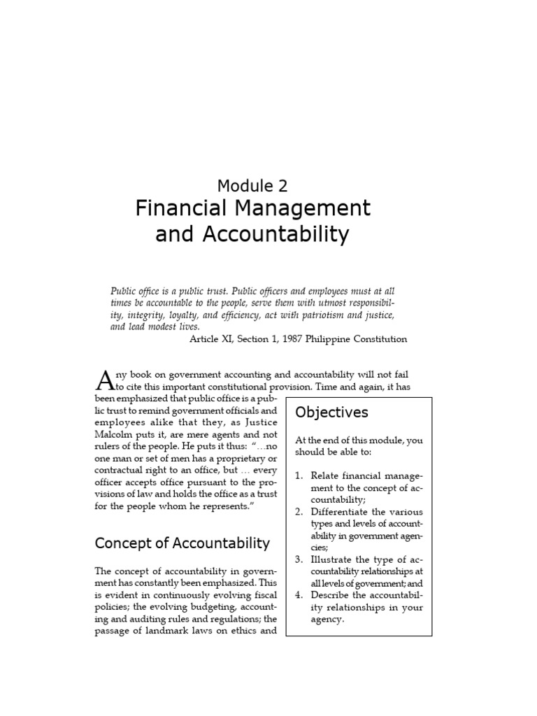 PM 230 Module 2 | Download Free PDF | Accountability | Audit