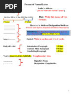Grade 10 - How To Write A Formal Letter | PDF