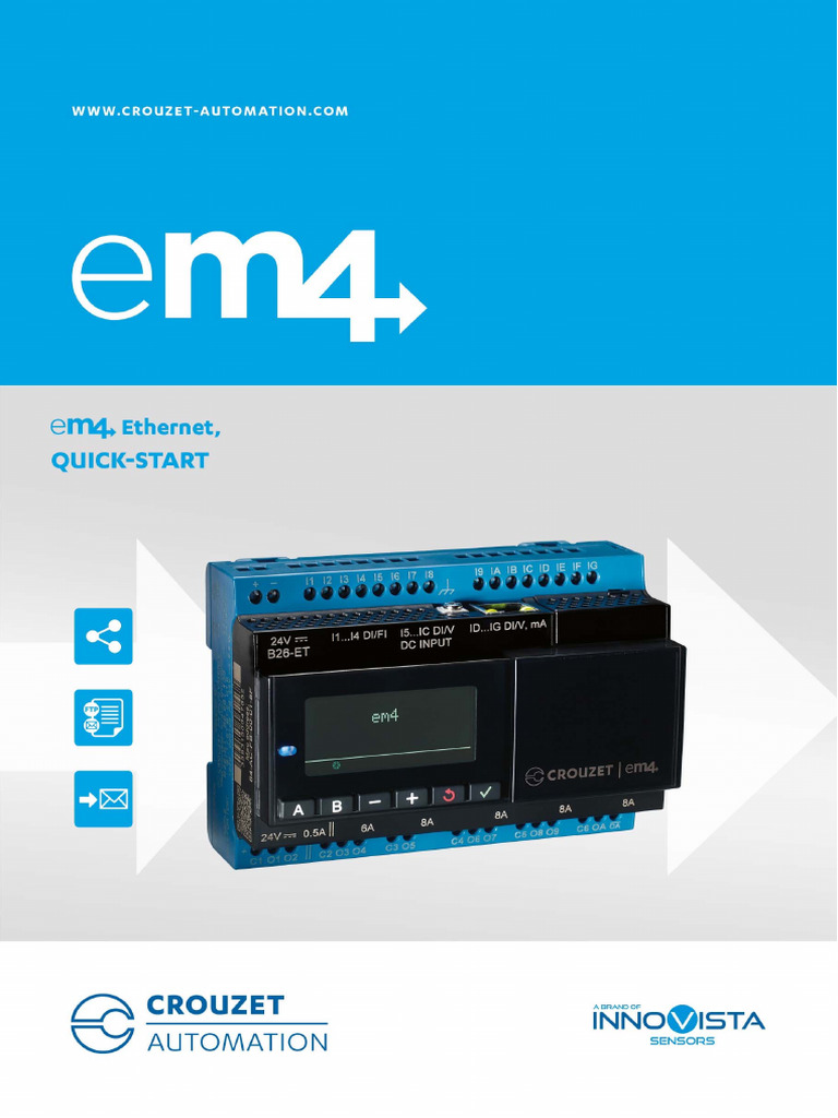 EM4 Ethernet Quick Start Guide | PDF