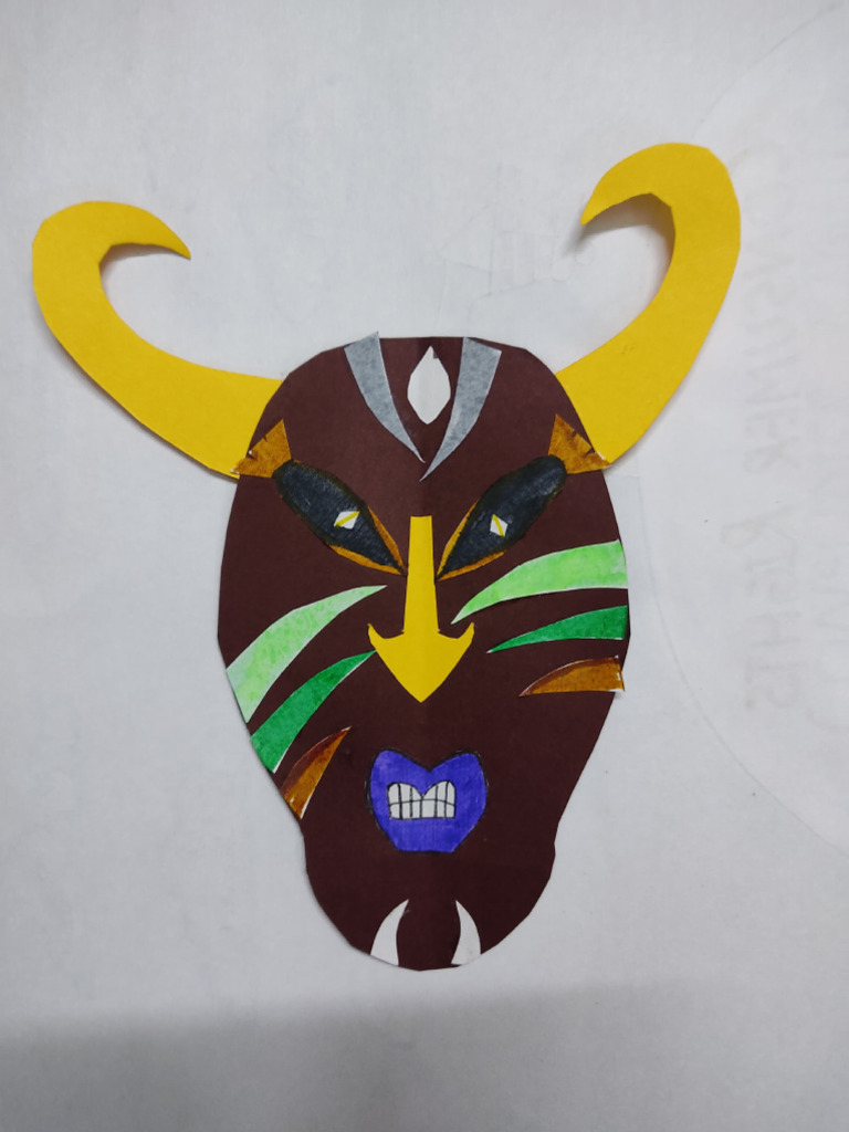 Tribal Mask Maths Art Integrated Project | PDF Tribal Mask Maths Art Integrated Project | PDF