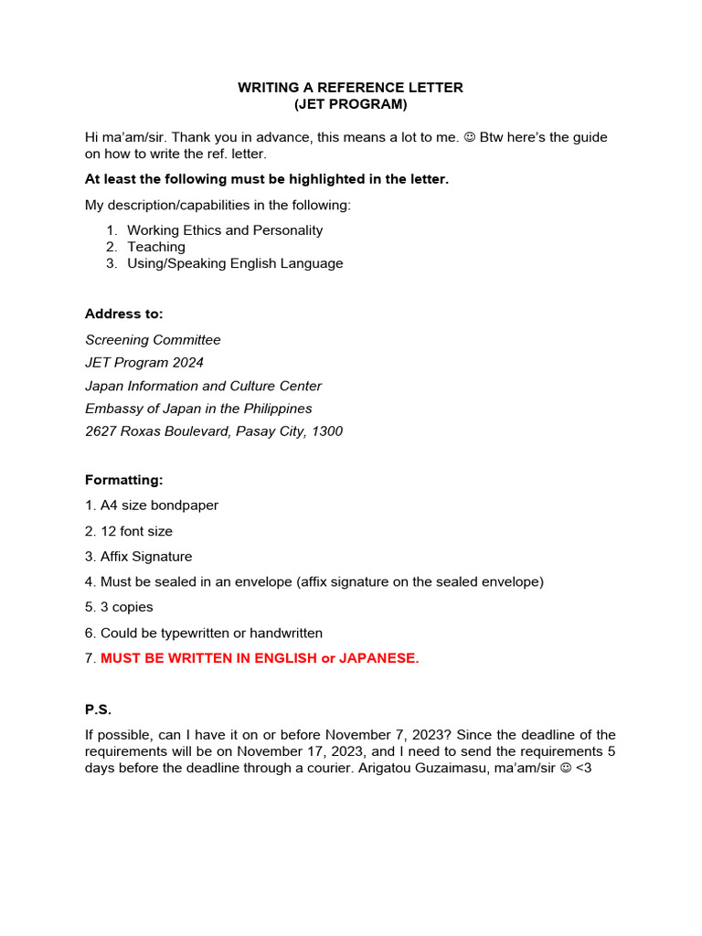 Writing The Jet Program | PDF