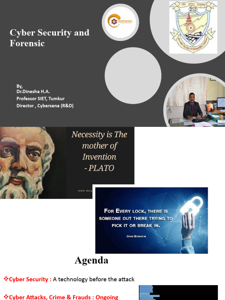 Cybersecurity & Forensics Guide | PDF | Cloud Computing | Computer ...