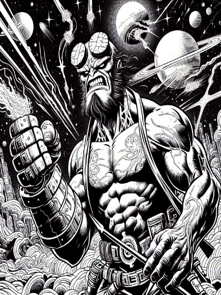 Hellboy in Space 02 | PDF