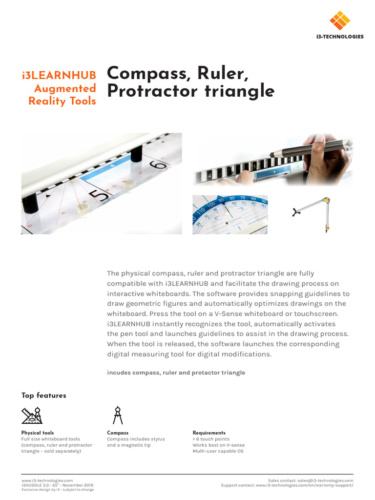 I3learnhub Ar Tools Tech Specs en | PDF | Touchscreen | Compass