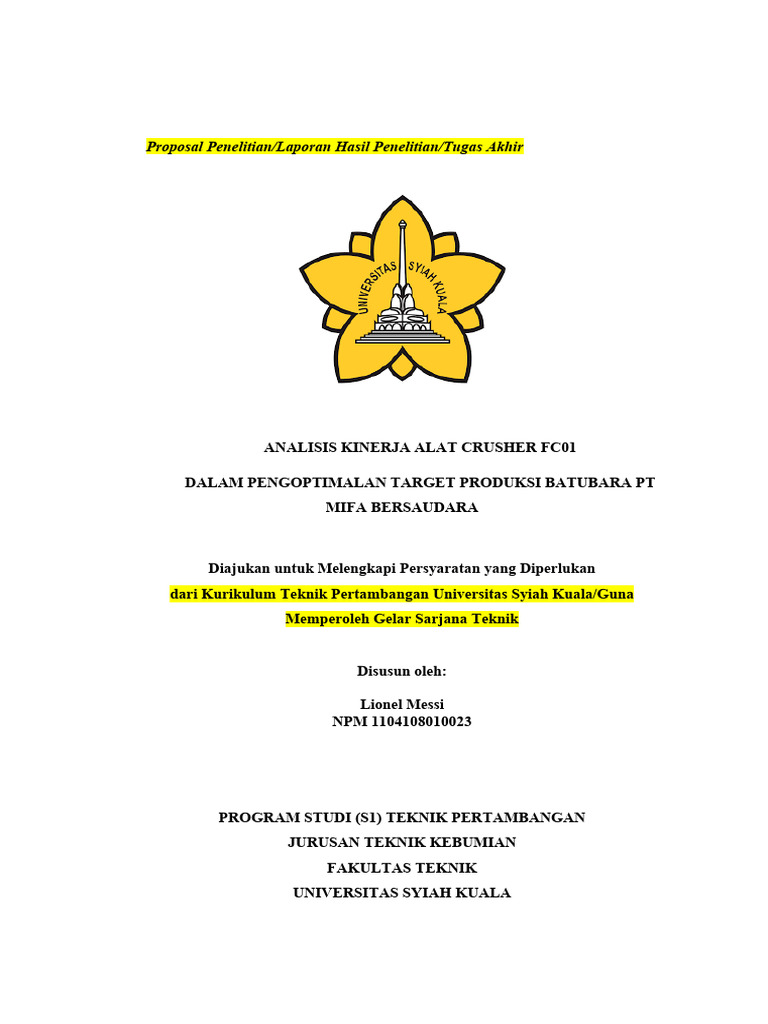 Template Proposal-Seminar Hasil-Tugas Akhir PSTP - ABDI | PDF | Teknologi & Rekayasa