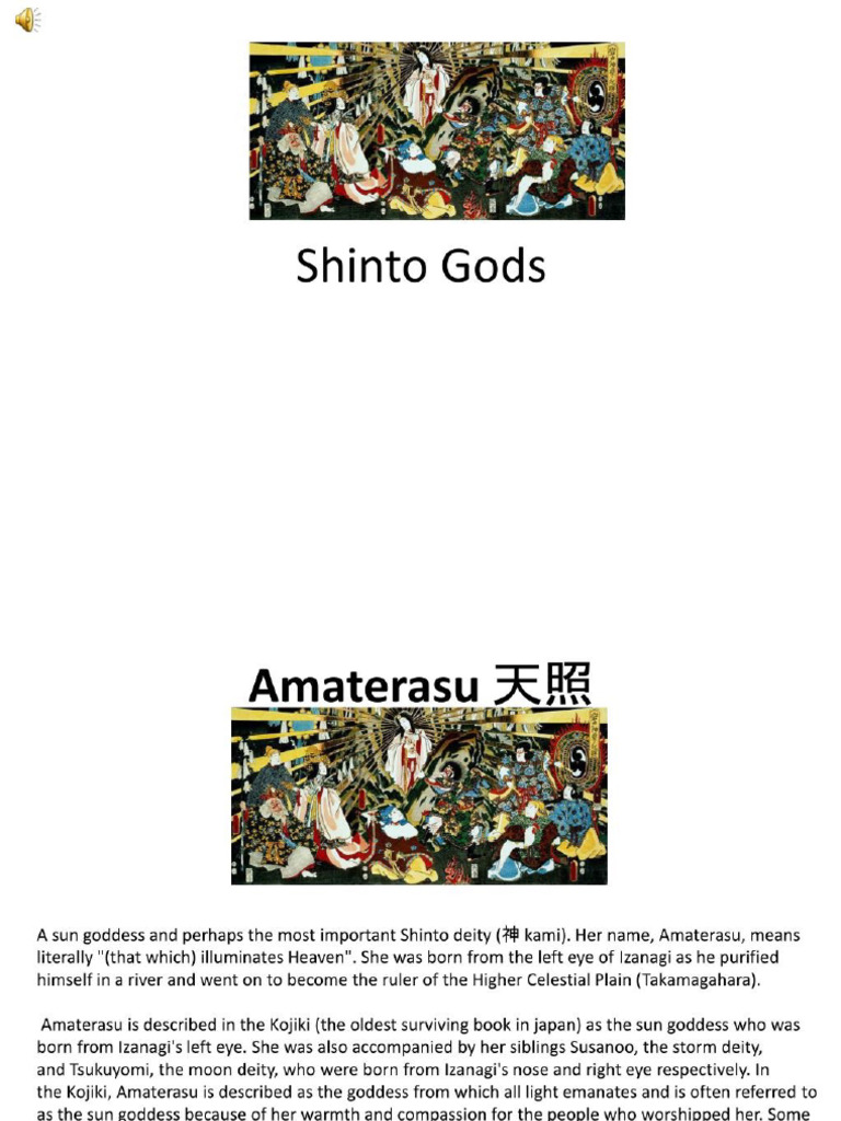 Shinto Gods | PDF