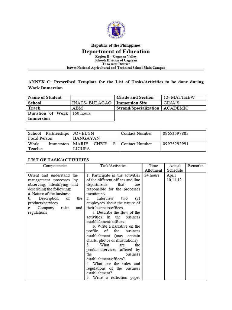 Annex C | PDF | Business