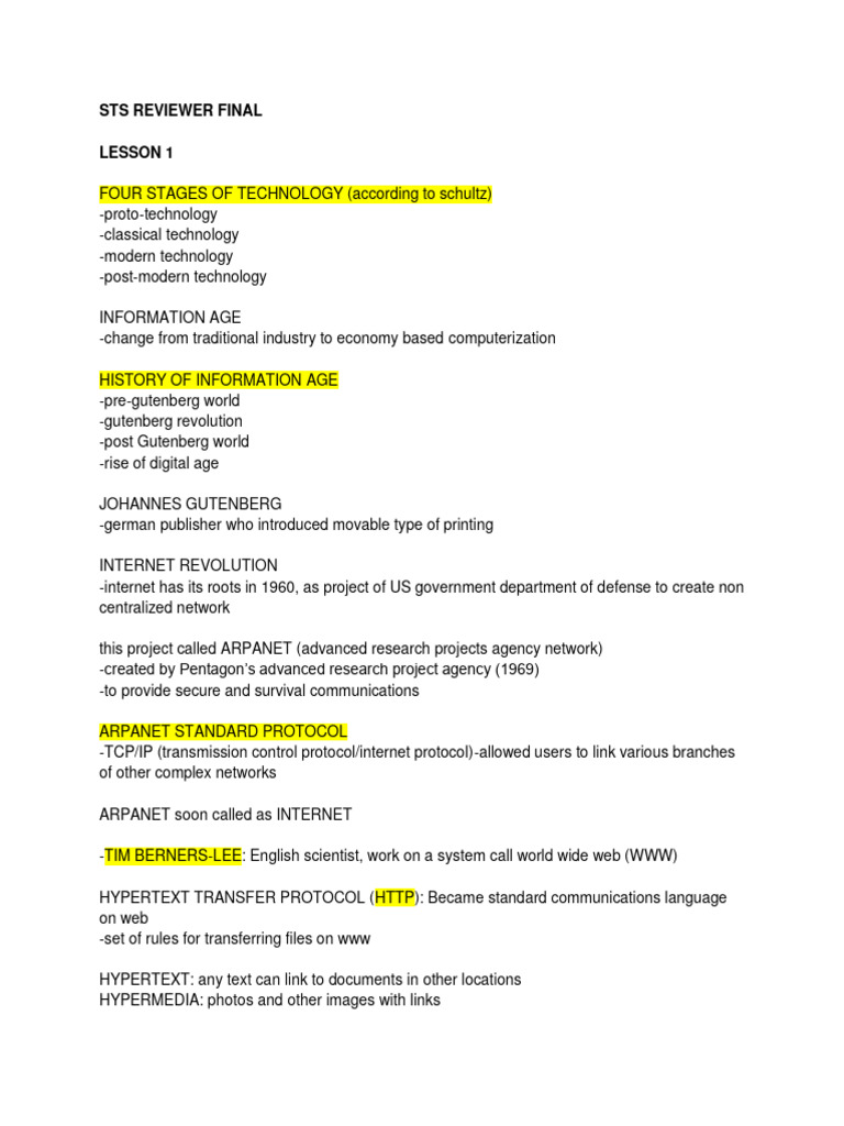 Sts Reviewer Final | PDF | Nanotechnology | Genetically Modified Organism