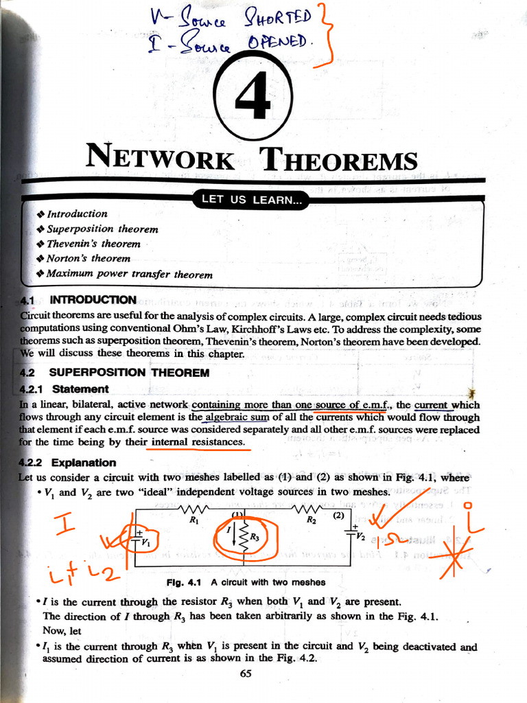 Network Theorem DC 2 | PDF