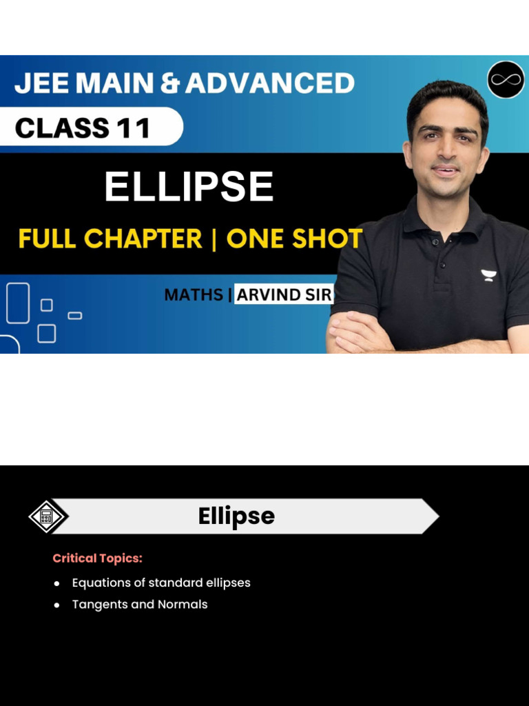 Ellipse 1 Pages Deleted Pdf Ellipse Perpendicular