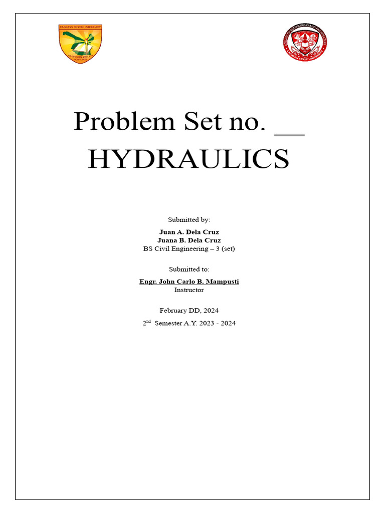 Hydraulics Dam Analysis Problems | PDF | Science & Mathematics | Technology & Engineering