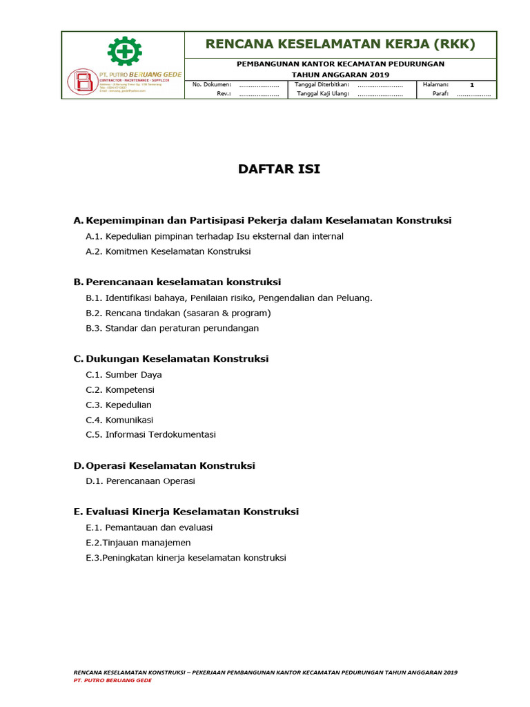 B. 5. 2. RKK PBG | PDF